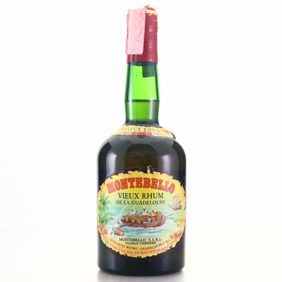 Rhum Montebello agricole de Guadeloupe - Rhums Caraïbes