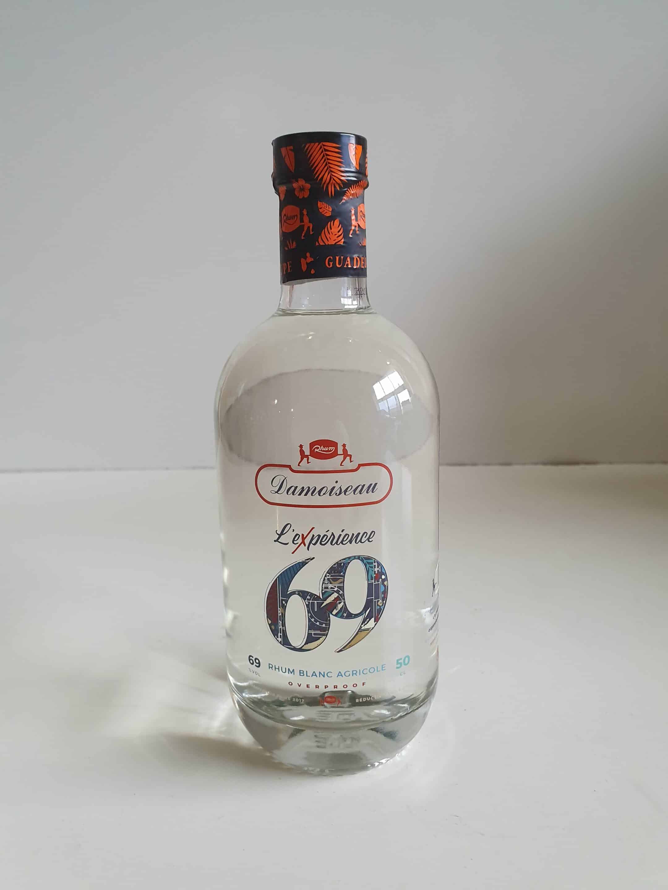 RHUM BLANC DAMOISEAU 50 CL 69° CUVEE EXPERIENCE 69 MILLESIME 2017 ...