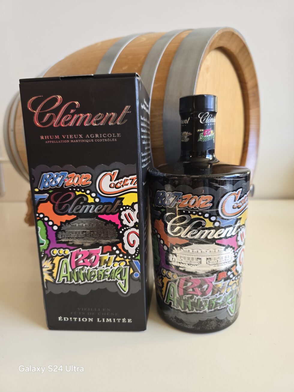 RHUM VIEUX CLEMENT VSOP 70 CL 40° 125e ANNIVERSAIRE MILLESIME 2002 ...